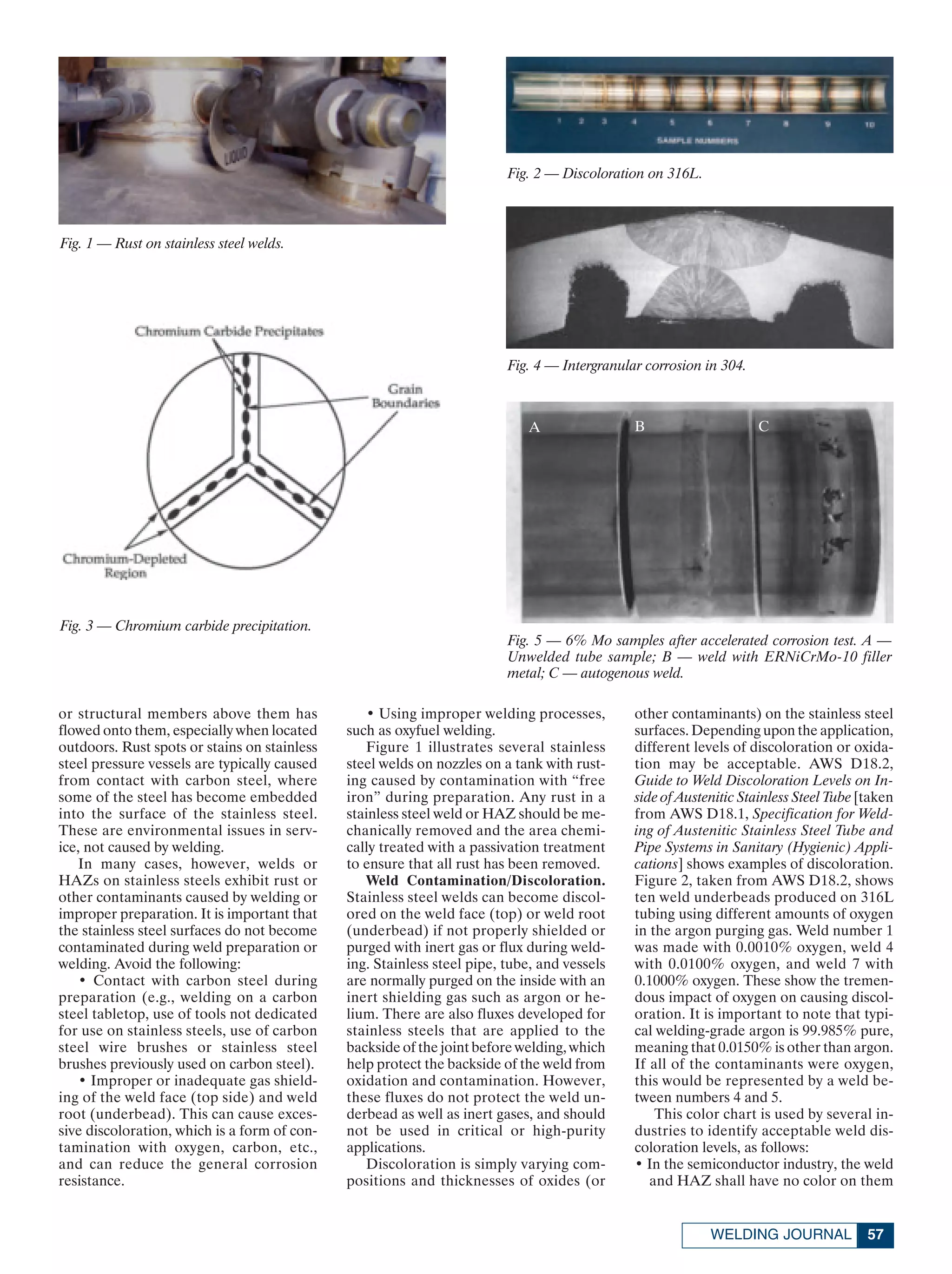 Avoiding defects in stainles steel welding | PDF