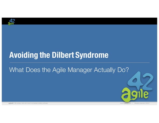 Avoiding the Dilbert Syndrome | PPT