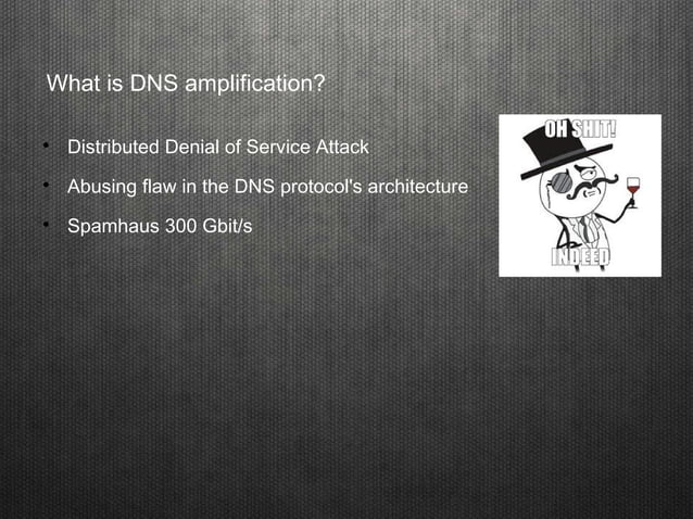 Avoiding Dns Amplification Attacks Ppt Computer Networking Computing