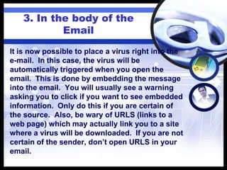 Avoiding email viruses | PPTX