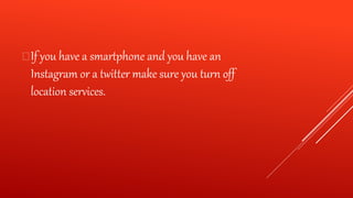 Avoiding online creeps | PPTX