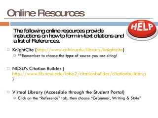 Avoiding Plagiariarism and using APA Citation | PPT