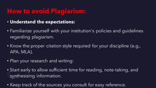 Avoiding Plagiarism Lecture.pdf