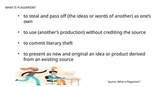 AVOIDING PLAGIARISM ( paraphrasing).pptx