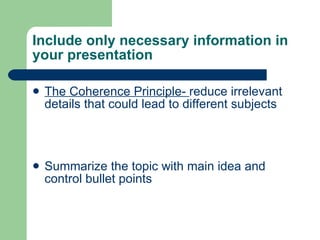 Avoiding Power Point Overload | PPT