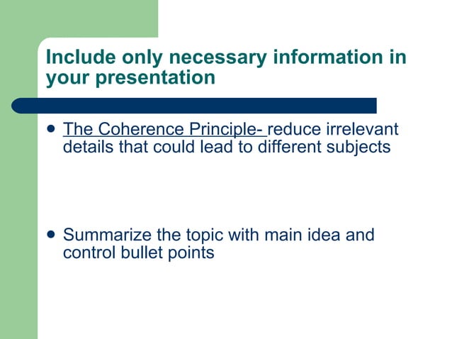 Avoiding Power Point Overload | PPT