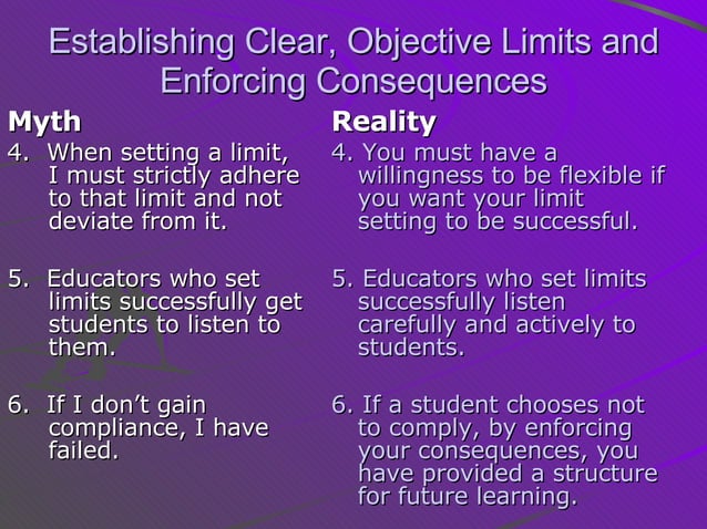 Avoiding Power Struggles And Setting Limits | PPT | Educational ...