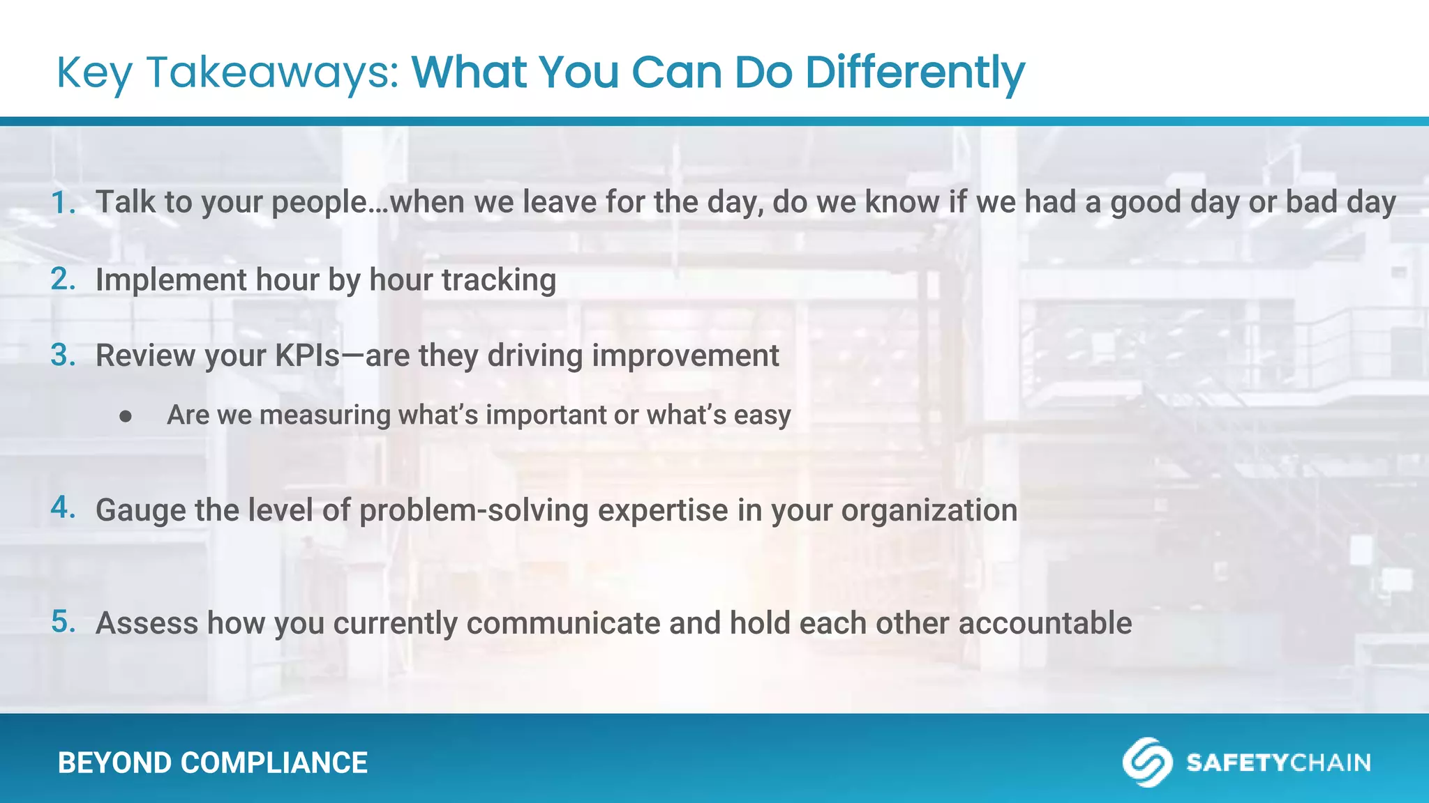 Avoiding Risk: Using a Tiered Management System to Improve Daily ...