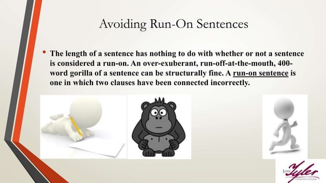 Avoiding run ons | PPSX