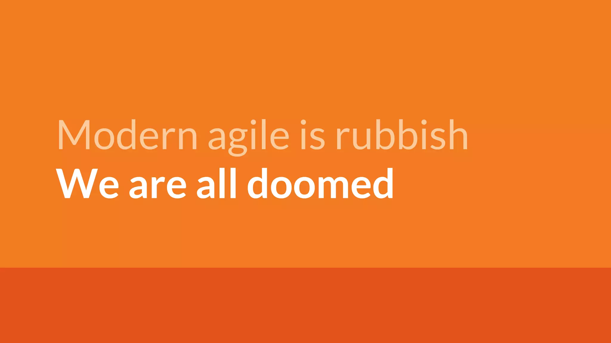 Avoiding the Agile Alignment Trap with DevOps | PPT
