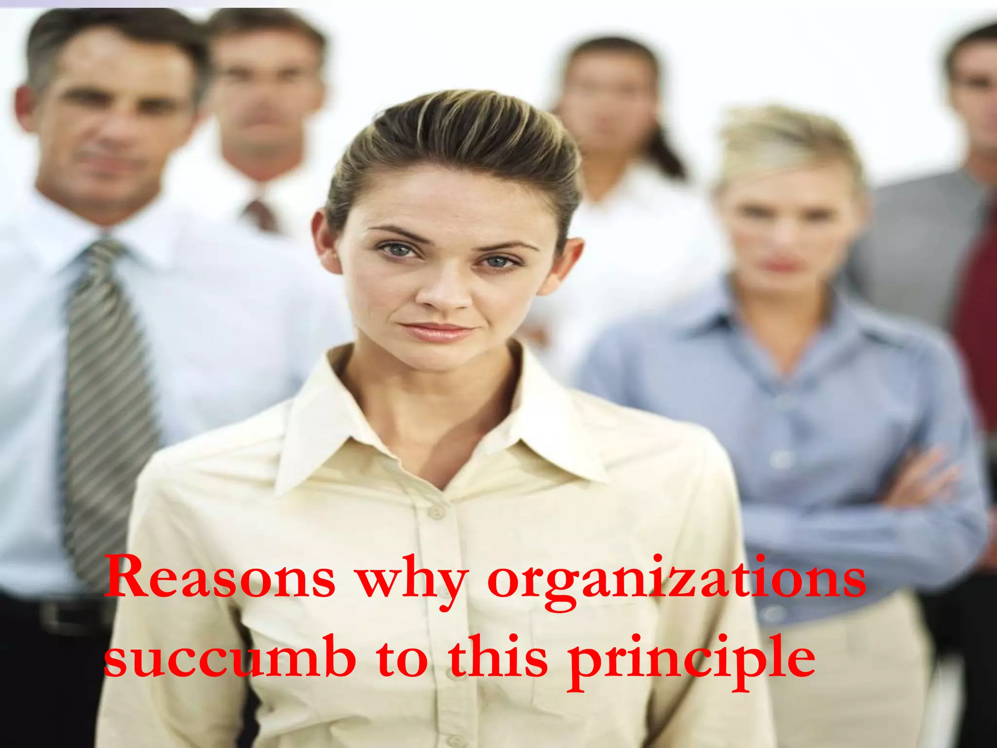 7 signs that your organization has the Peter Principle | PPTX
