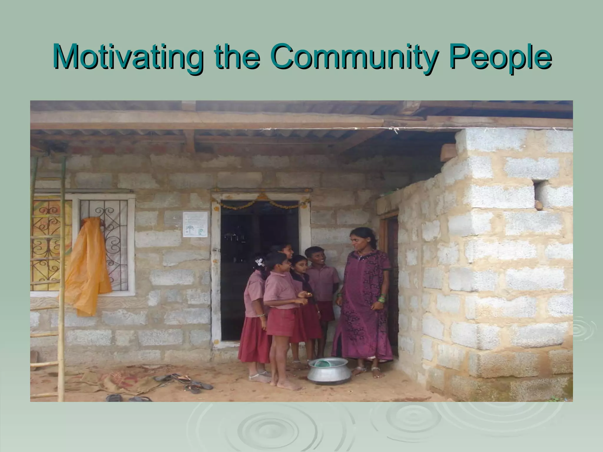 Avoid open defecation | PPT