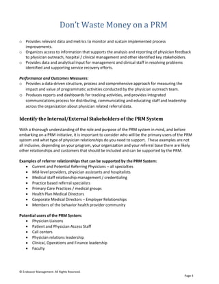 Avoid PRM failures | PDF