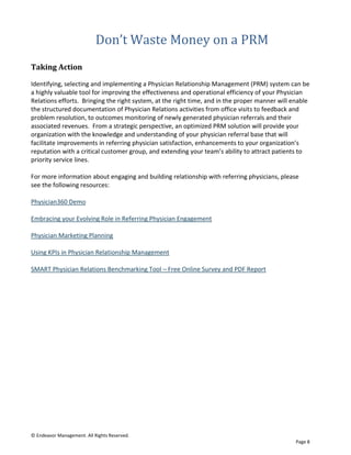 Avoid PRM failures | PDF