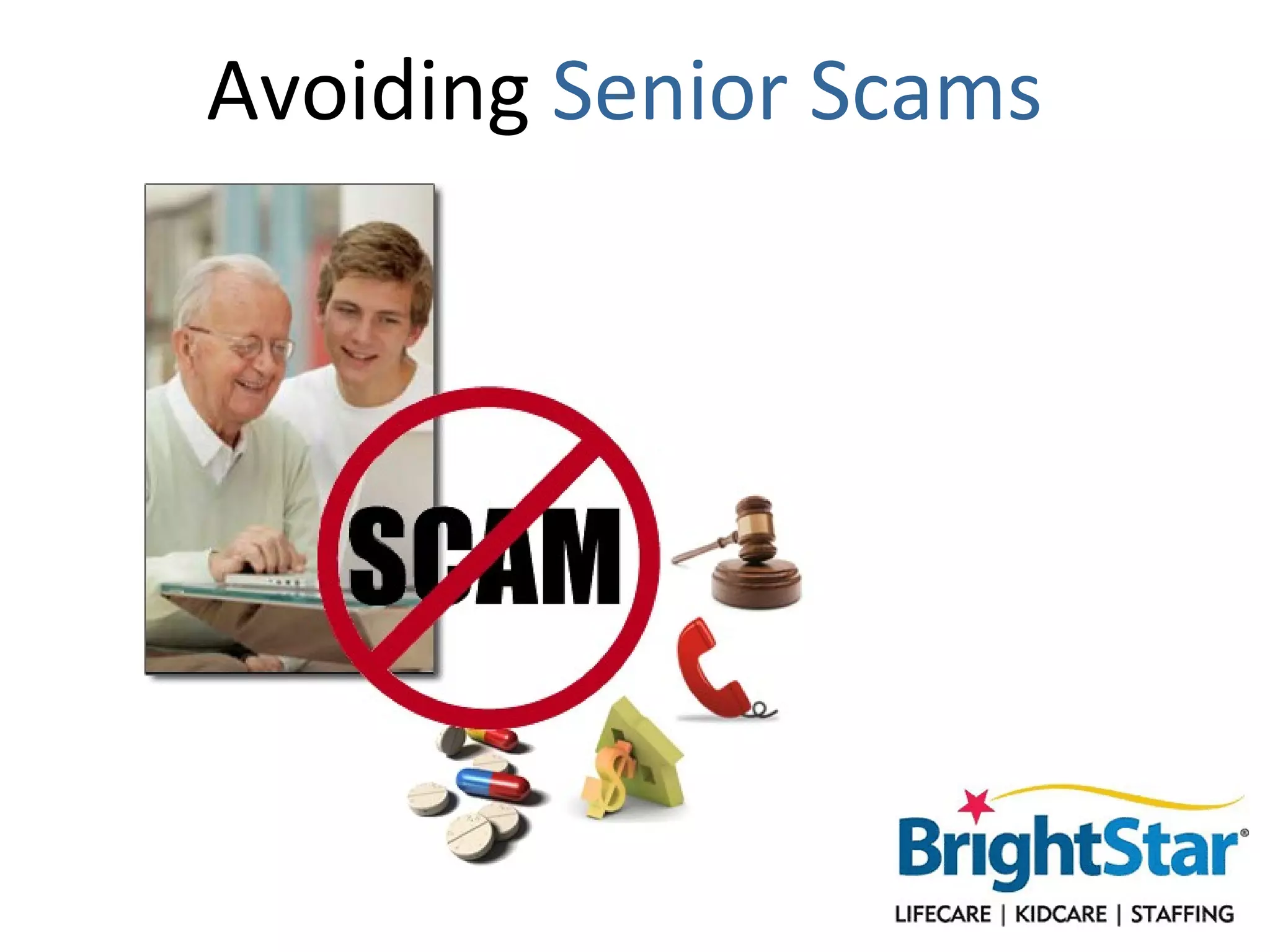 Avoiding Senior Scams | PPT