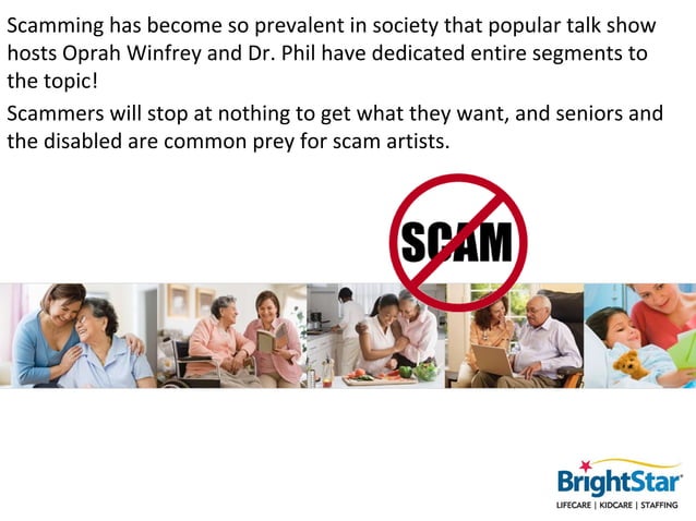 Avoiding Senior Scams | PPT