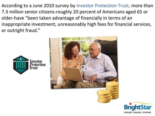 Avoiding Senior Scams | PPT