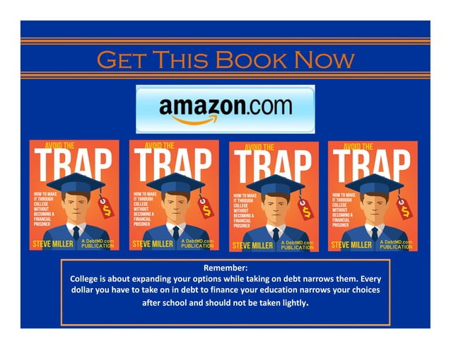 Avoid the Trap: How to Make it Through College Without Becoming a Fin… Avoid the Trap: How to Make it Through College Without Becoming a Fin…