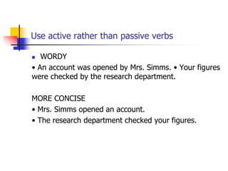 Avoid Wordiness.ppt