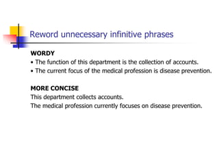 Avoid Wordiness.ppt