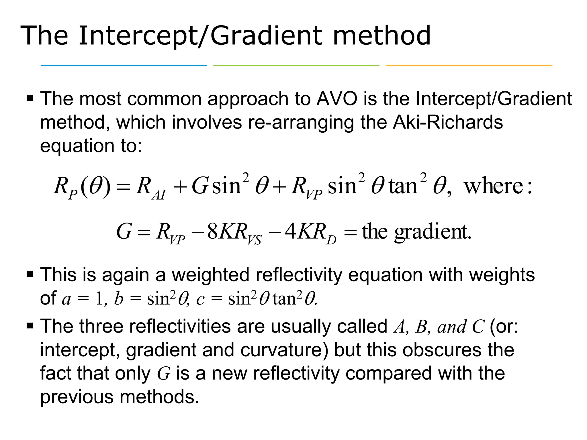 Reservoir Geophysics : Brian Russell Lecture 2 | PPTX