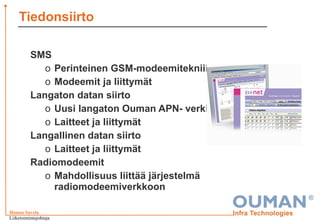 Avoin Vesihuoltoautomaatio Tampere | PPT