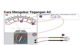 AVO METER, CARA MENGGUNAKAN DAN MEMBACA AVO METER | PPTX