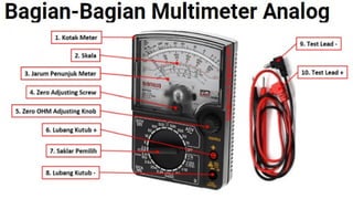 AVO METER, CARA MENGGUNAKAN DAN MEMBACA AVO METER | PPTX