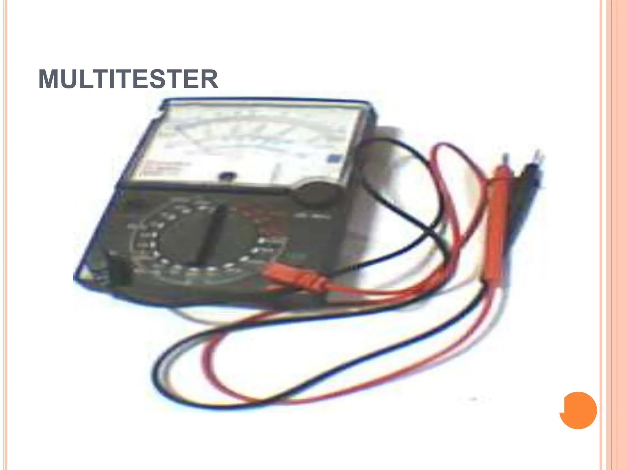 Alat ukur Listrik Avometer otomotif Listrik | PPT