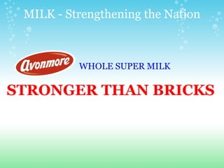 Avonmore supermilk | PPT