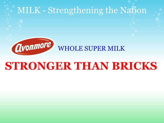 Avonmore supermilk | PPT