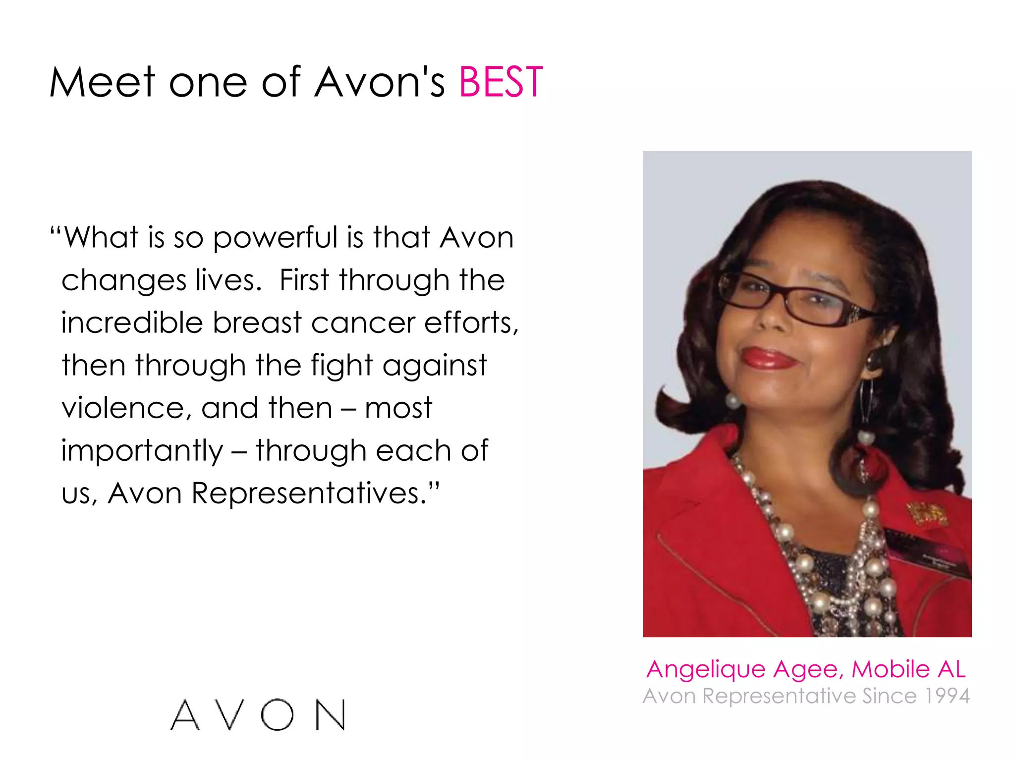 Avon opportunity presentation | PPTX