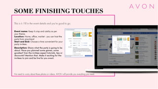 Avon Party Planner 101 | PPT