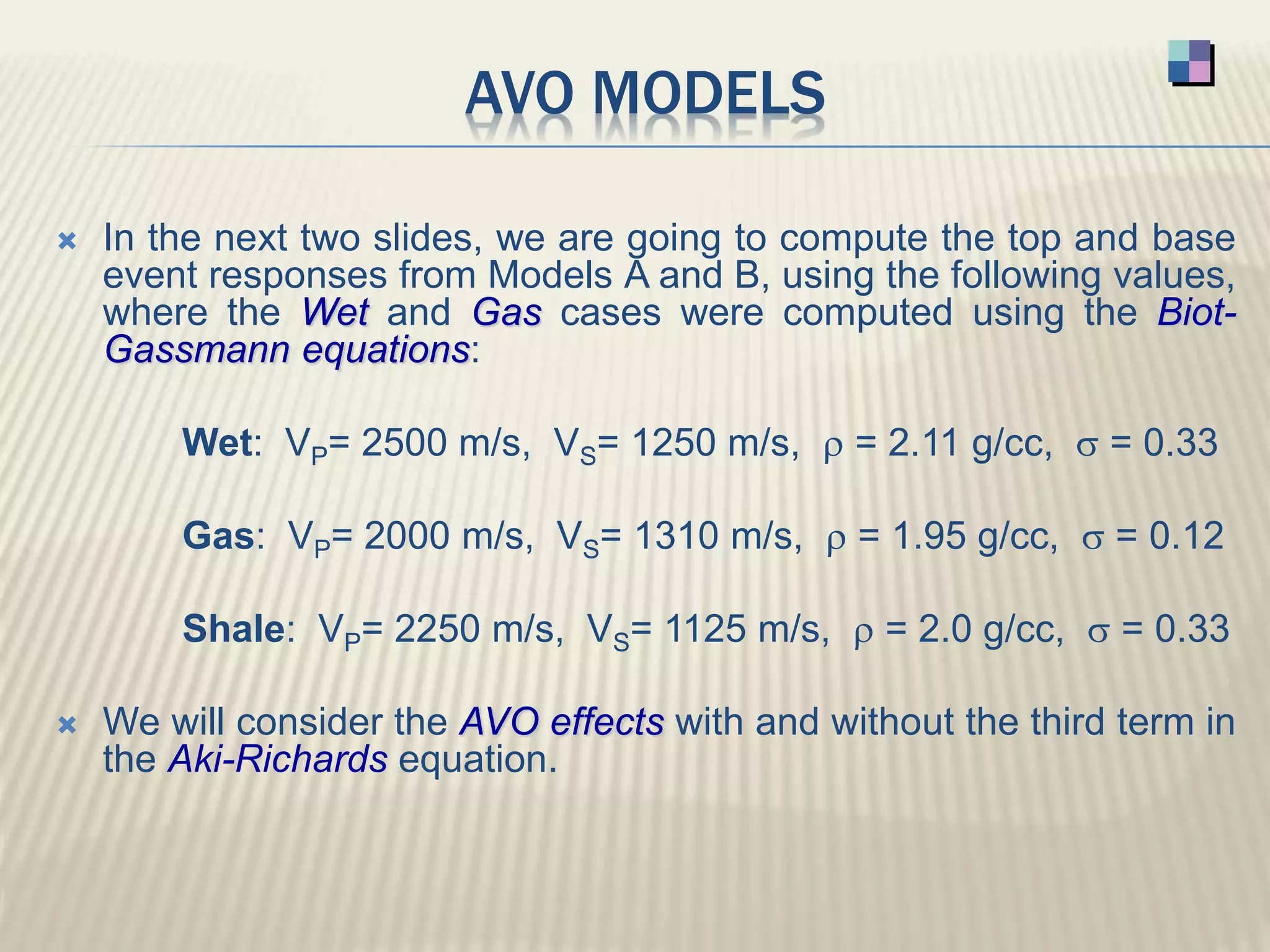 Avo ppt (Amplitude Variation with Offset) | PPTX
