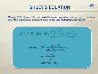 Avo ppt (Amplitude Variation with Offset) | PPTX