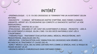 Avortement | PPTX