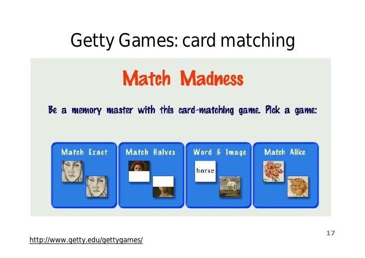 Learning through games in museums