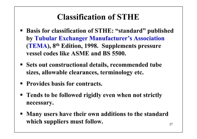 applications of the principles of heat transfer to design of heat ...