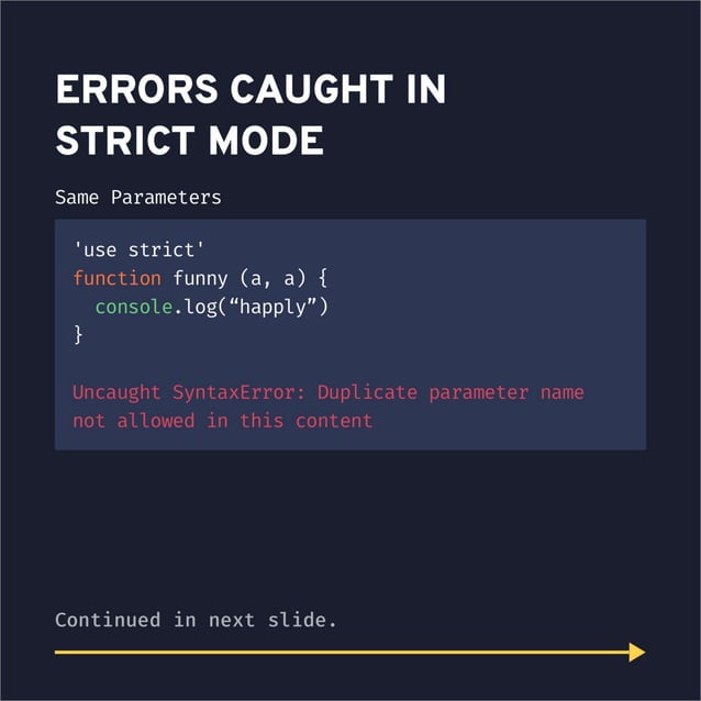 Strict mode in JavaScript | PDF