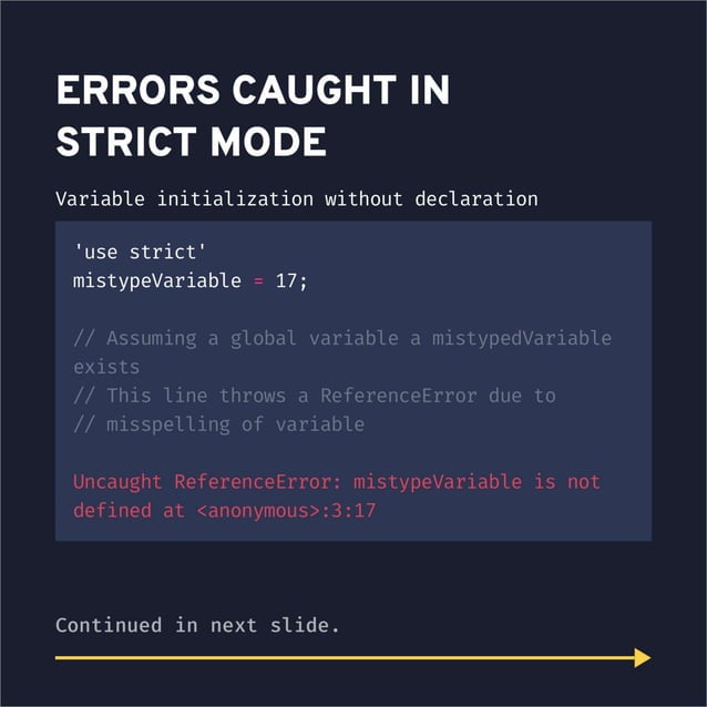 Strict mode in JavaScript | PDF