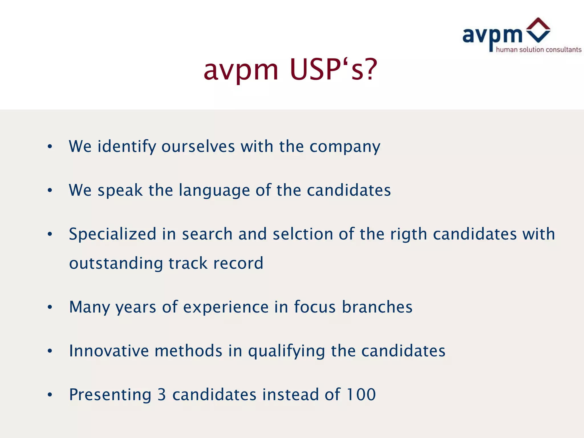 avpm presentation en | PDF