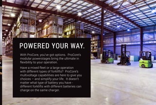 PosiCharge ProCore - Smart Fast Charging Systems For Electric Material ...