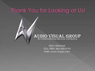 Av Ppt Advert | PPTX