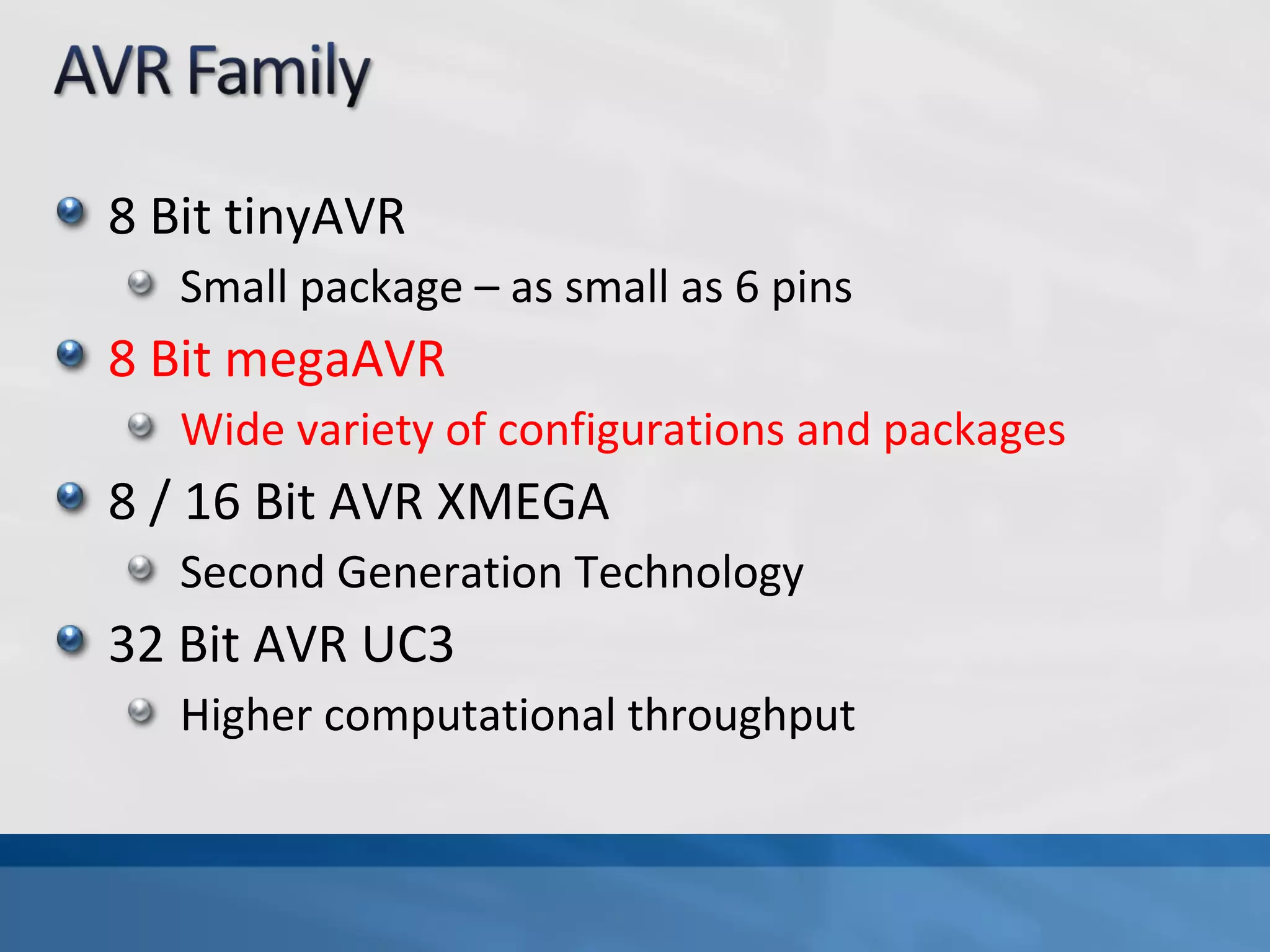 AVR Fundamentals | PPT