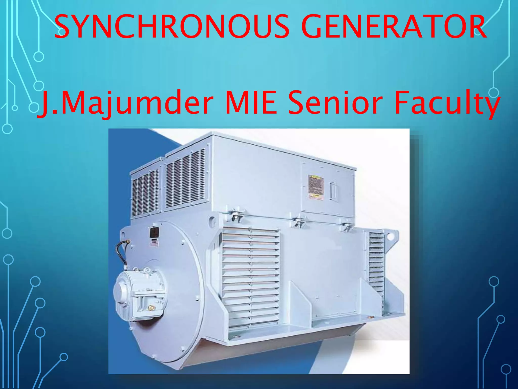 Generator Voltage control | PPSX