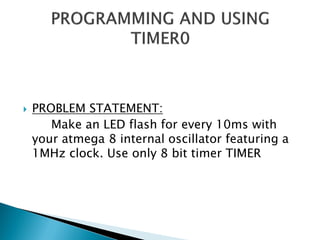 Avr timers | PDF