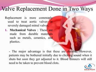 AVR - MVR all you need to know about Valve Repair & Replacement | PPTX
