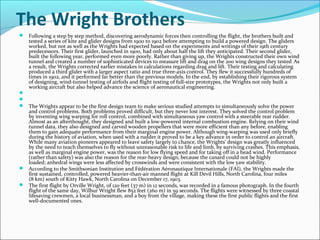 History of flight by Avram Daniel | PPT