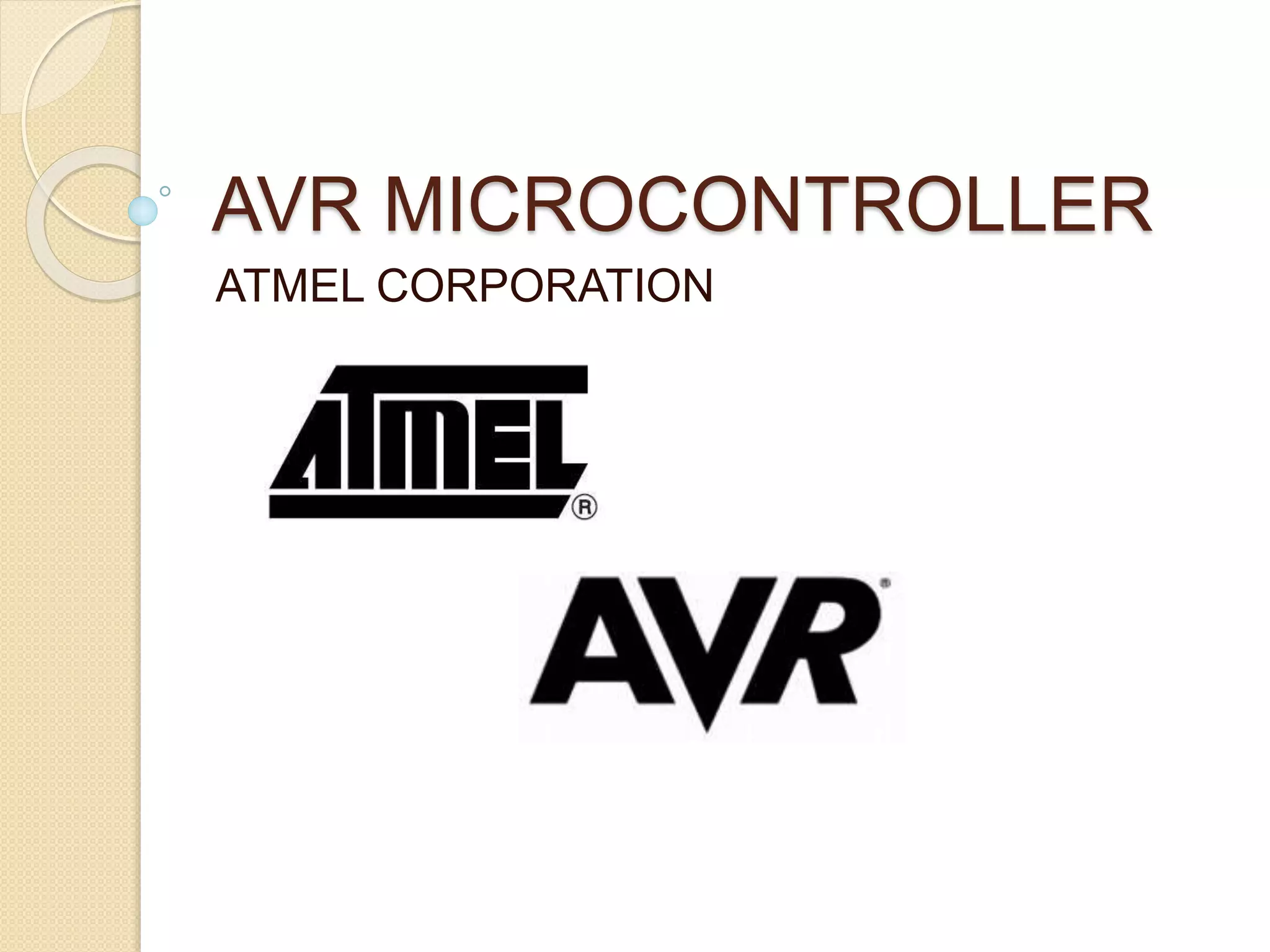 Avr and arm | PPT