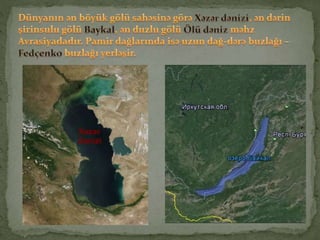 Avrasiyanin daxili sulari | PPTX